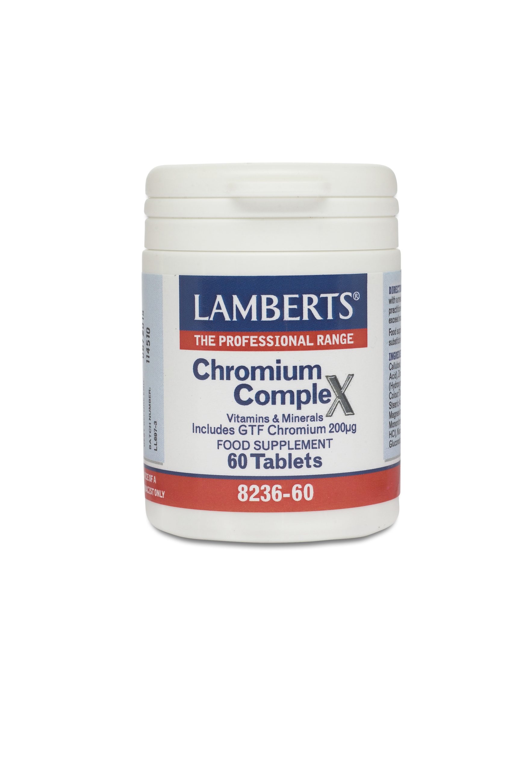 LAMBERTS CHROMIUM COMPLEX 60TABS – alldaypharmacy.gr