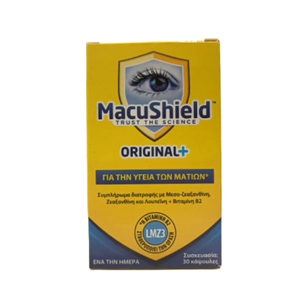 MacuShield Original Plus, 30caps – alldaypharmacy.gr